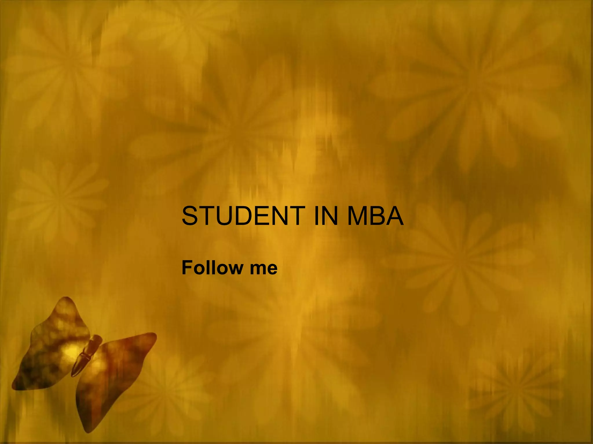 Student in mba | ODP