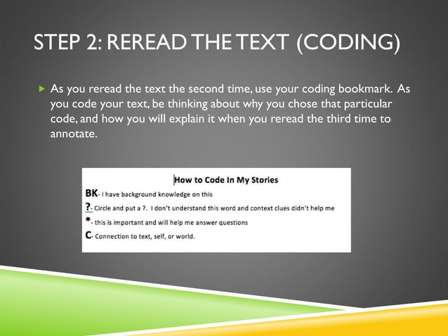 Student instruction | PPT