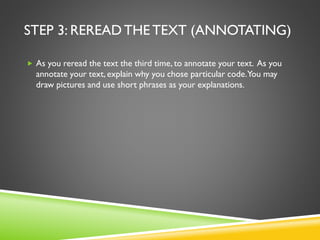 Student instruction | PPT