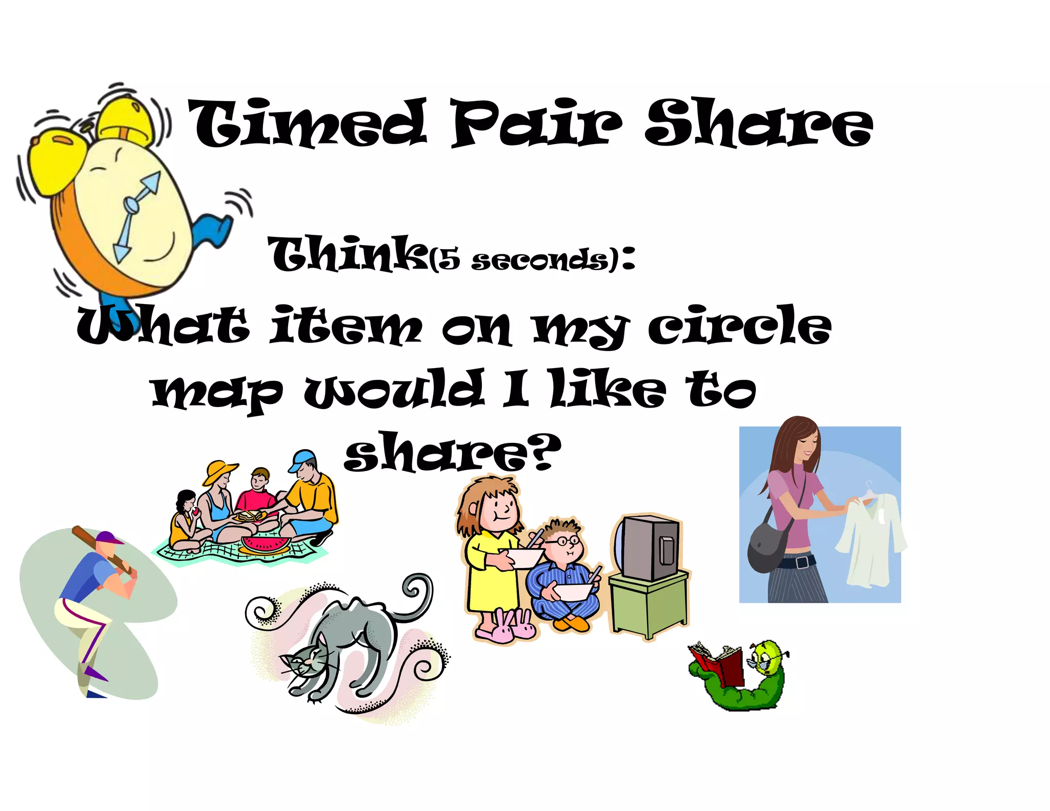 Student interest inventory thinking map circle map kagan timed pair ...