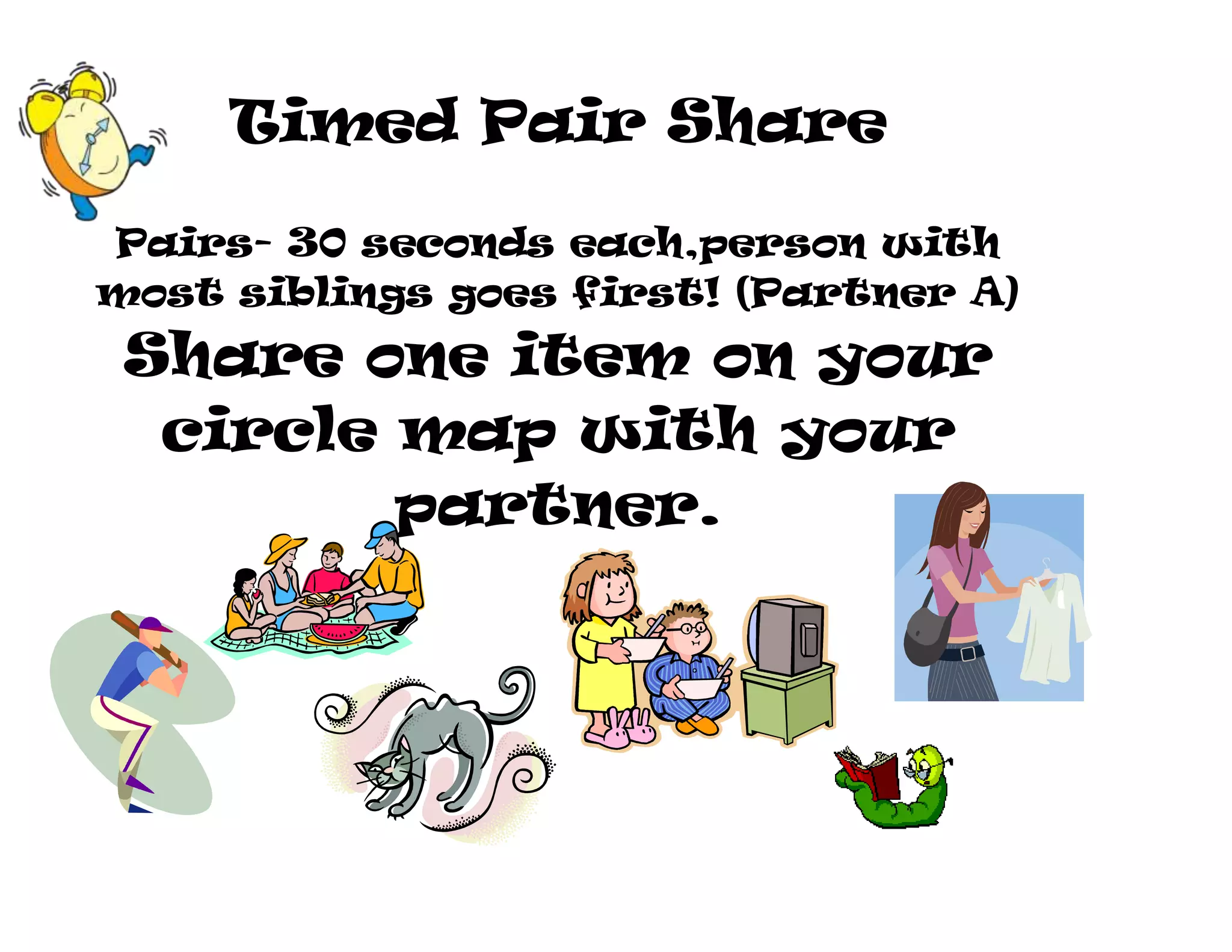 Student interest inventory thinking map circle map kagan timed pair ...