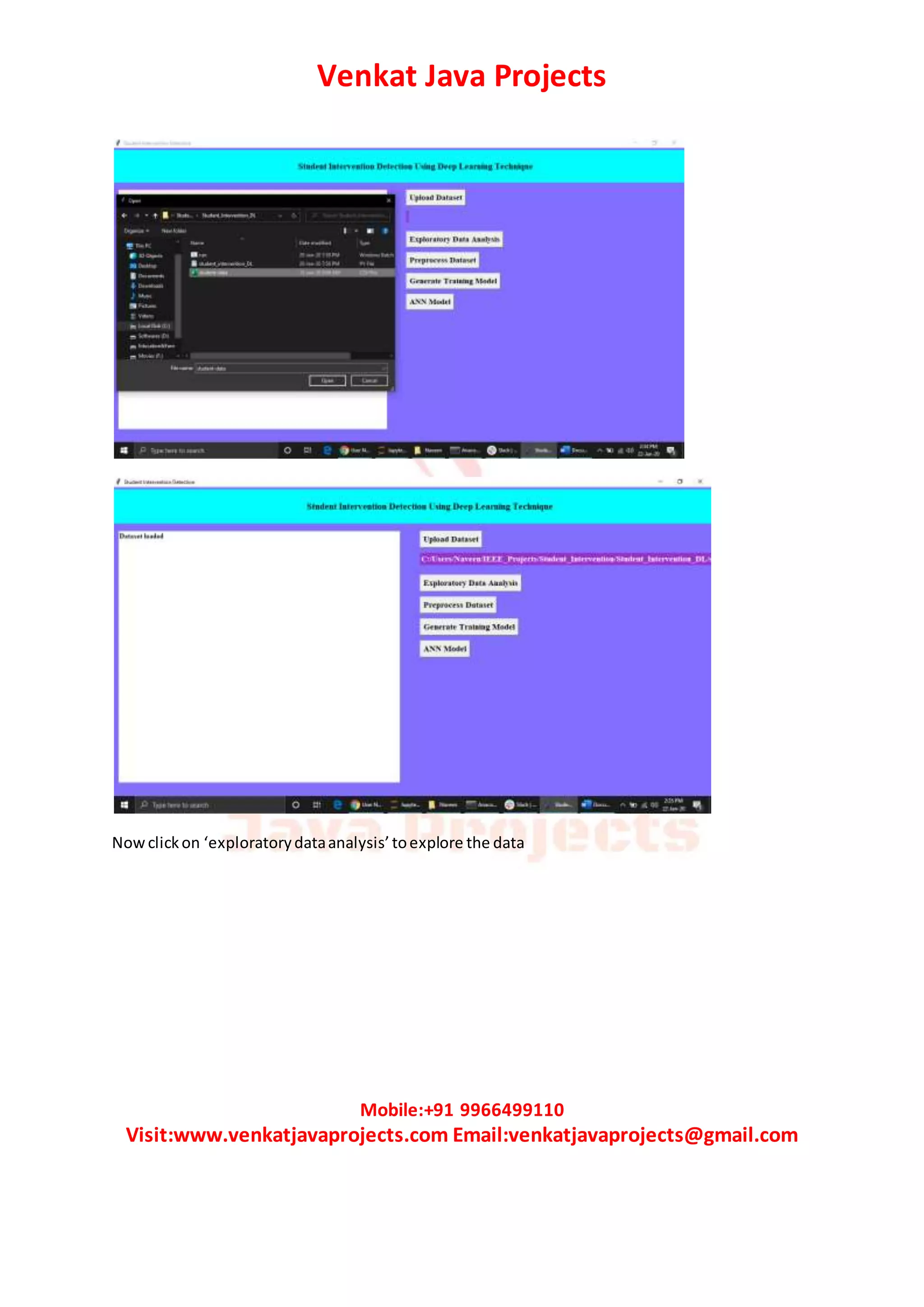 Student intervention detection using deep learning technique | PDF