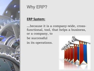 A Student Introduction to ERP | PPTX