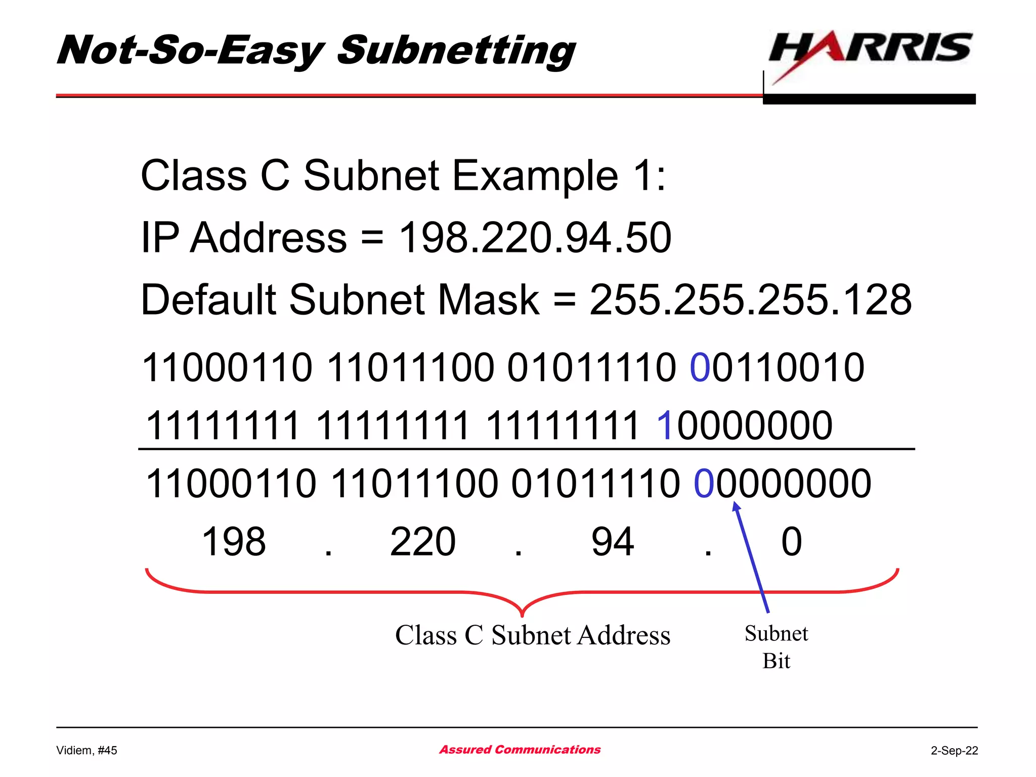 Student IP Addressing Tutorial.ppt