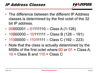 Student IP Addressing Tutorial.ppt