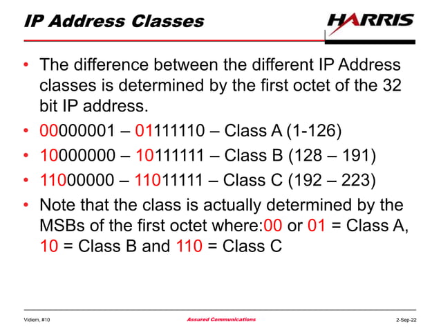 Student IP Addressing Tutorial.ppt