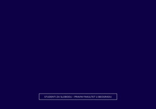 Studenti za slobodu - Pravni fakultet u Beogradu | PPT