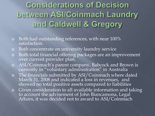 Student Laundry Upgrade Presentation | PPT | Free Download