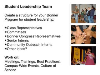 Student Leader Roles | ZIP