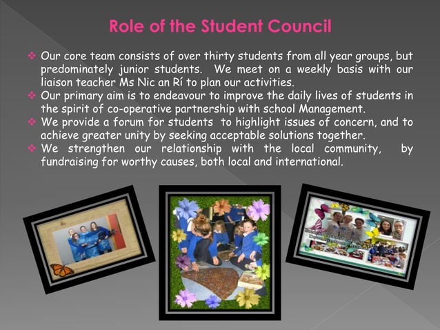 Student leadership in DCC | PPTX