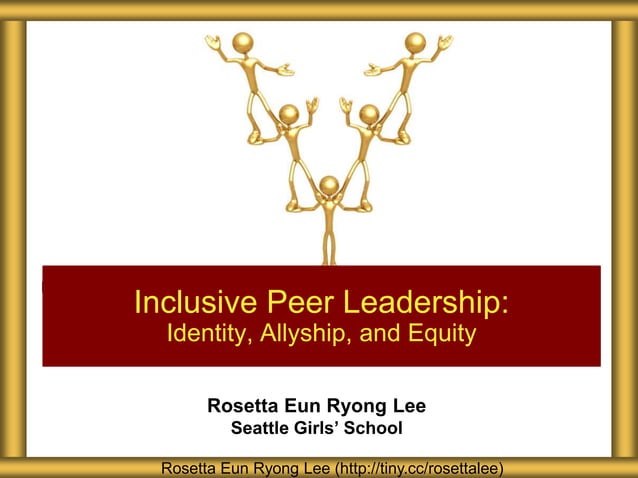 Inclusive Peer Leadership: Identity, Allyship, and Equity | PPTX