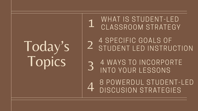Student Led ClassroomStrategy.pptx