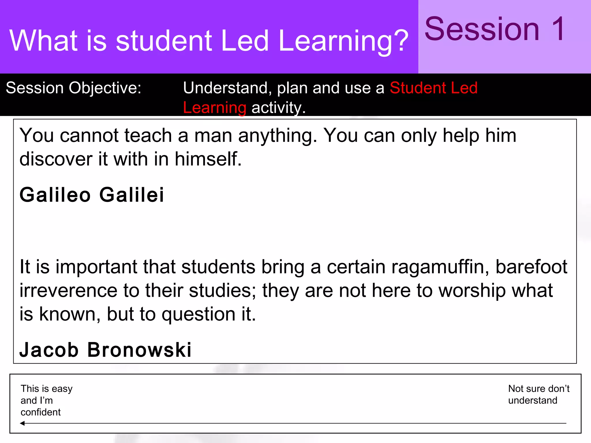 Student led learning | PPT