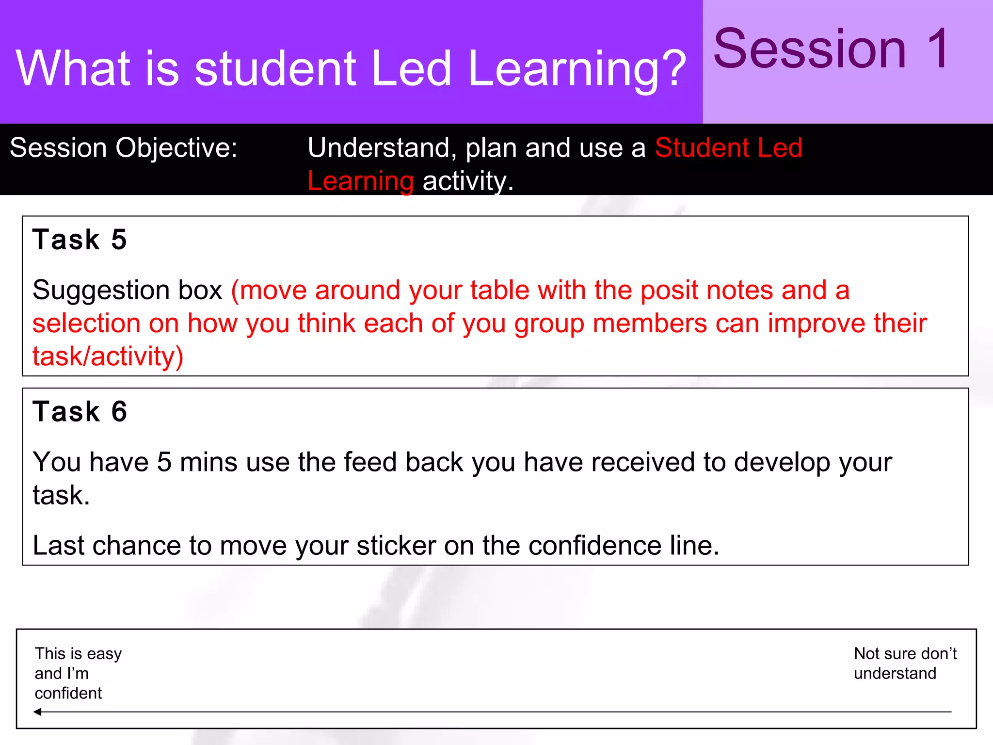 Student led learning | PPT