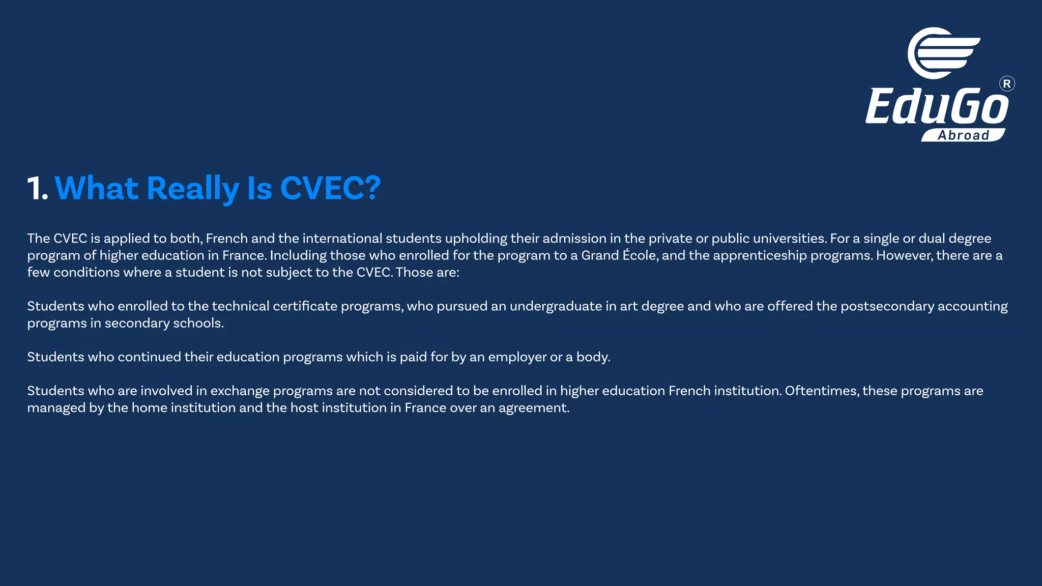 Student life and campus contribution (cvec) – everything you need to know | PPT
