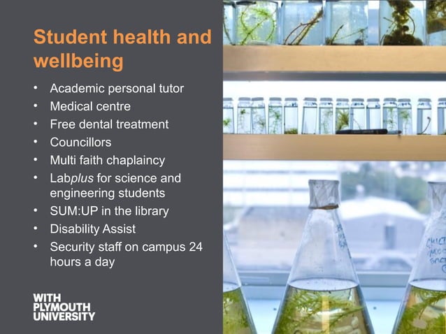 Student Life Plymouth University Presentation 2012 | PPT