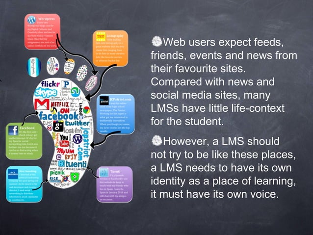 Student engagement through the LMS | PPT