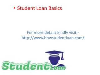 Student loan basics | PPT