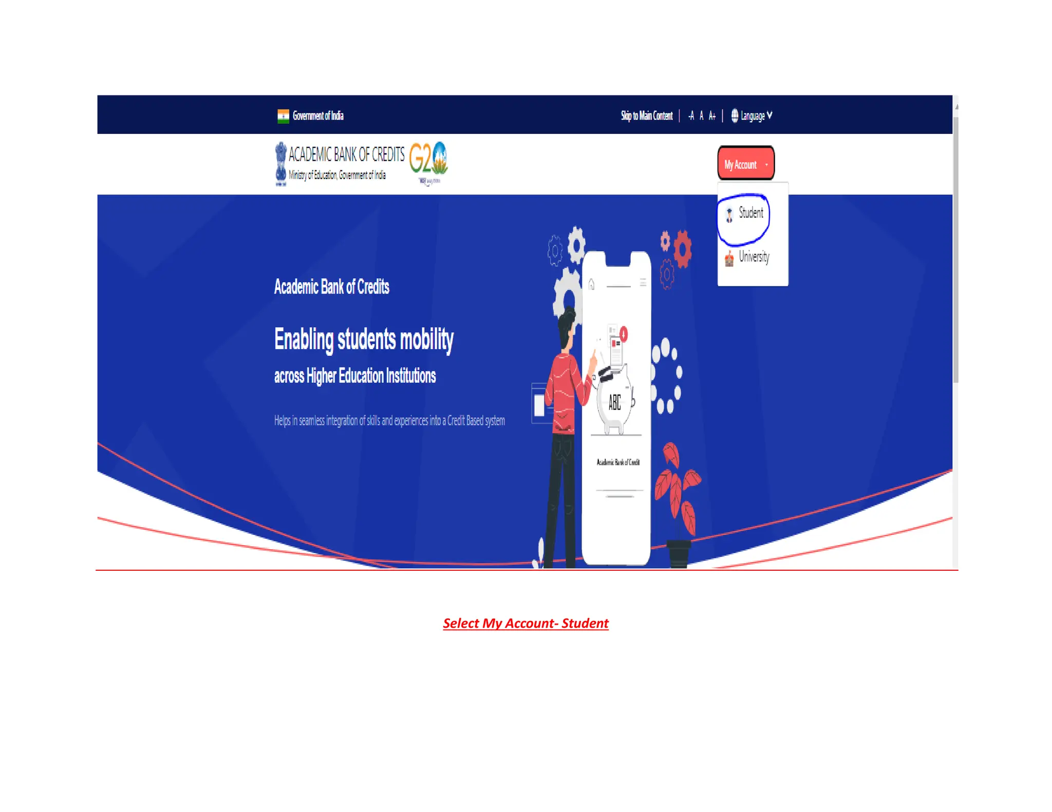 Student Login details for ABC Bank of Credits.pdf