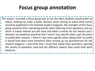 Student Magazine Project | PPTX