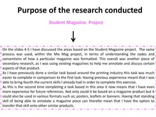 Student Magazine Project | PPTX