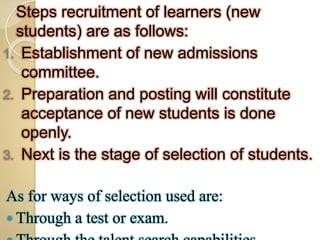 Student management | PPTX