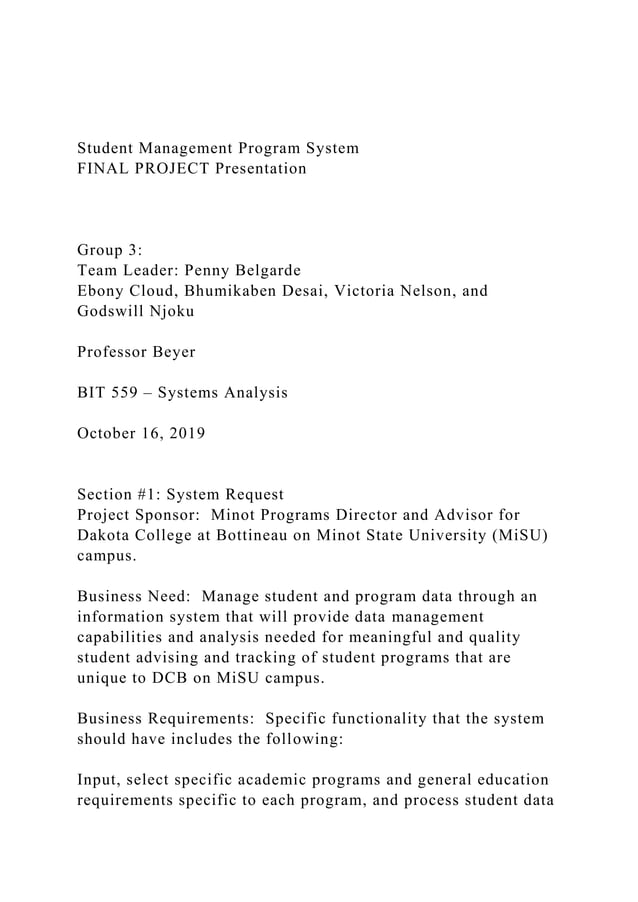 Student Management Program SystemFINAL PROJECT Presentation.docx