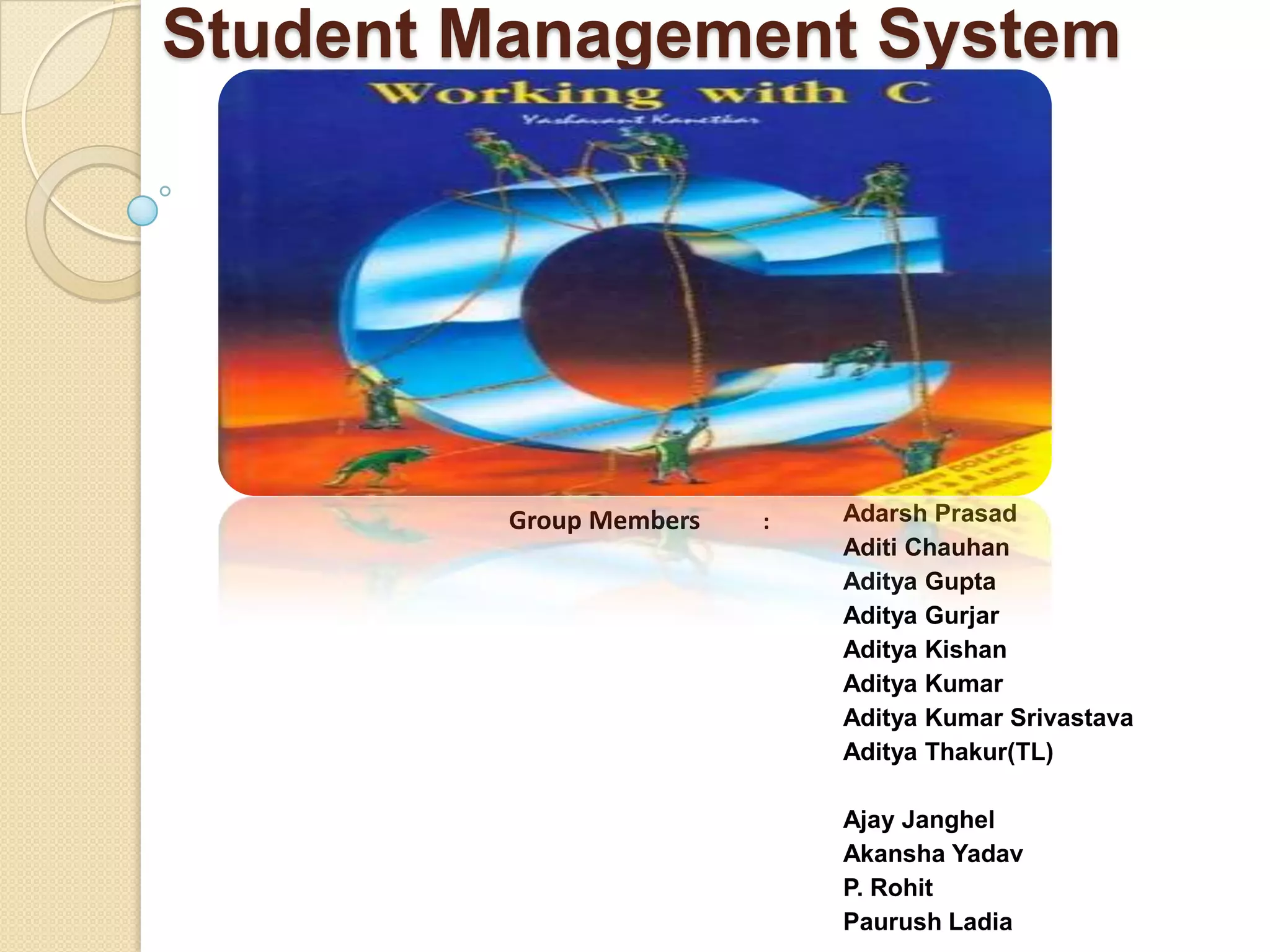 Student management system | PPTX