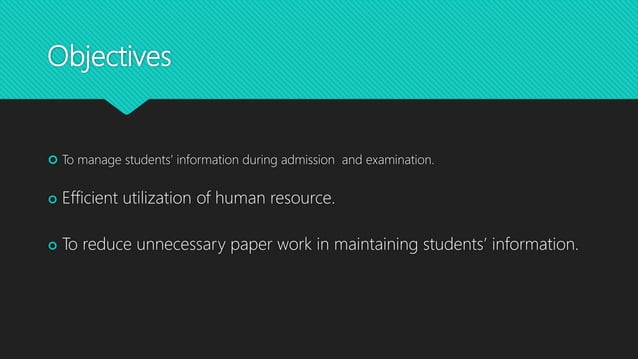 Student management system | PPTX