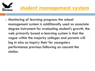 Student management system | PPT