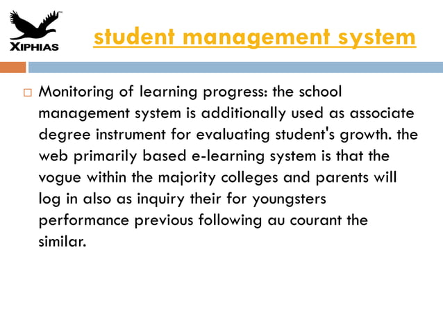 Student management system | PPT