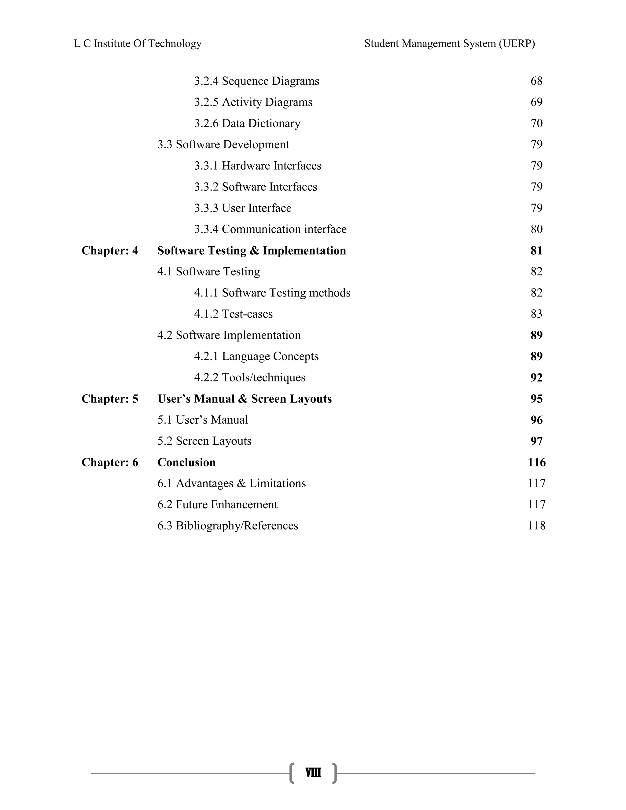 Student management system university erp | PDF