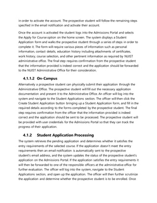 Student management system analysis document | DOCX