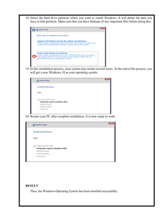 Student manual CSBS (2).pdf for operating systems lab | PDF