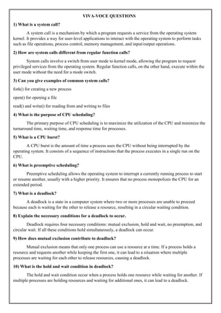 Student manual CSBS (2).pdf for operating systems lab | PDF