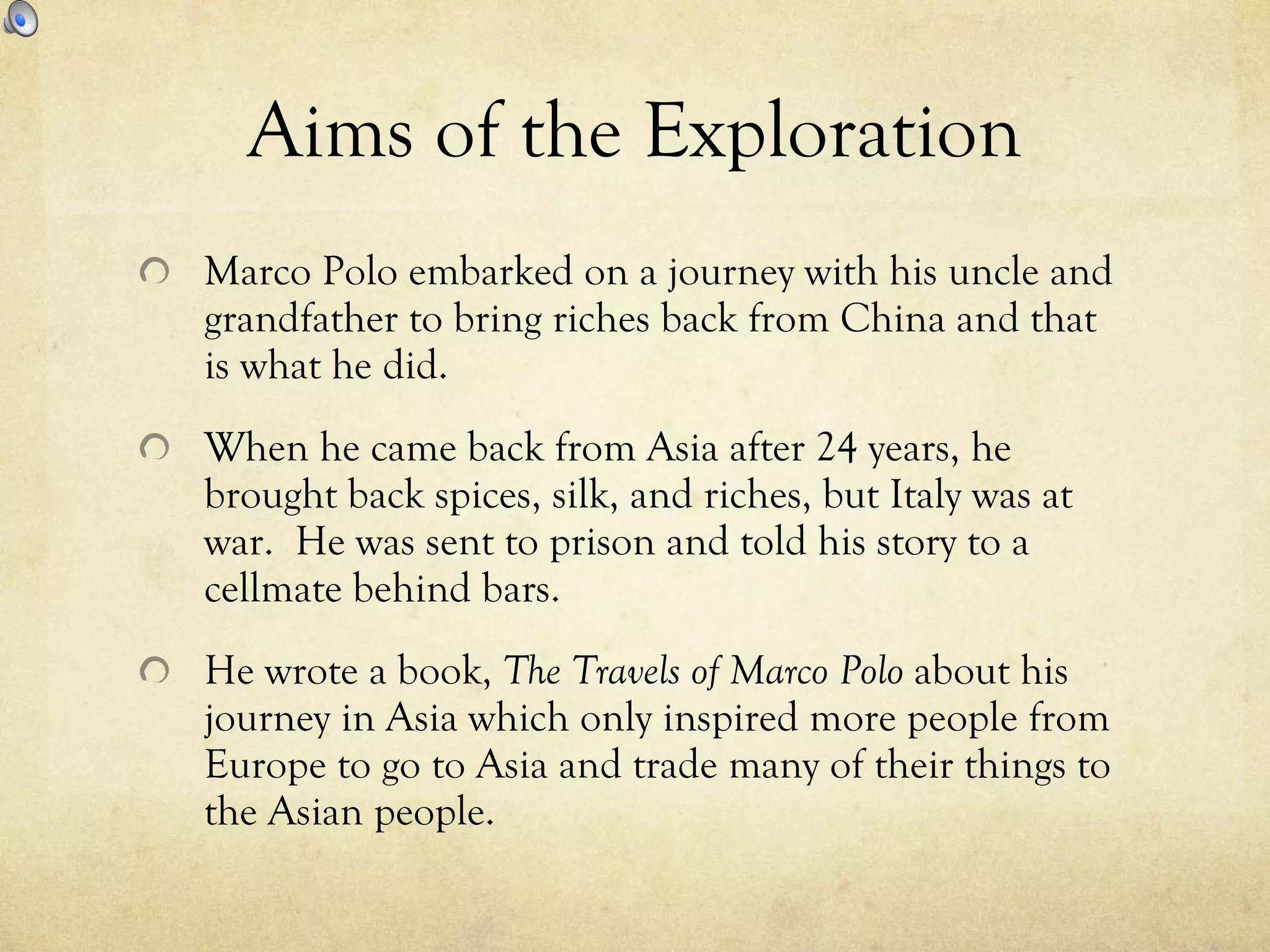 Student marco polo | PPT