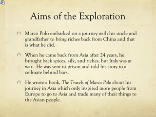 Student marco polo | PPT