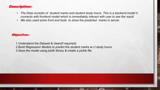 Student mark Prediction application.pptx