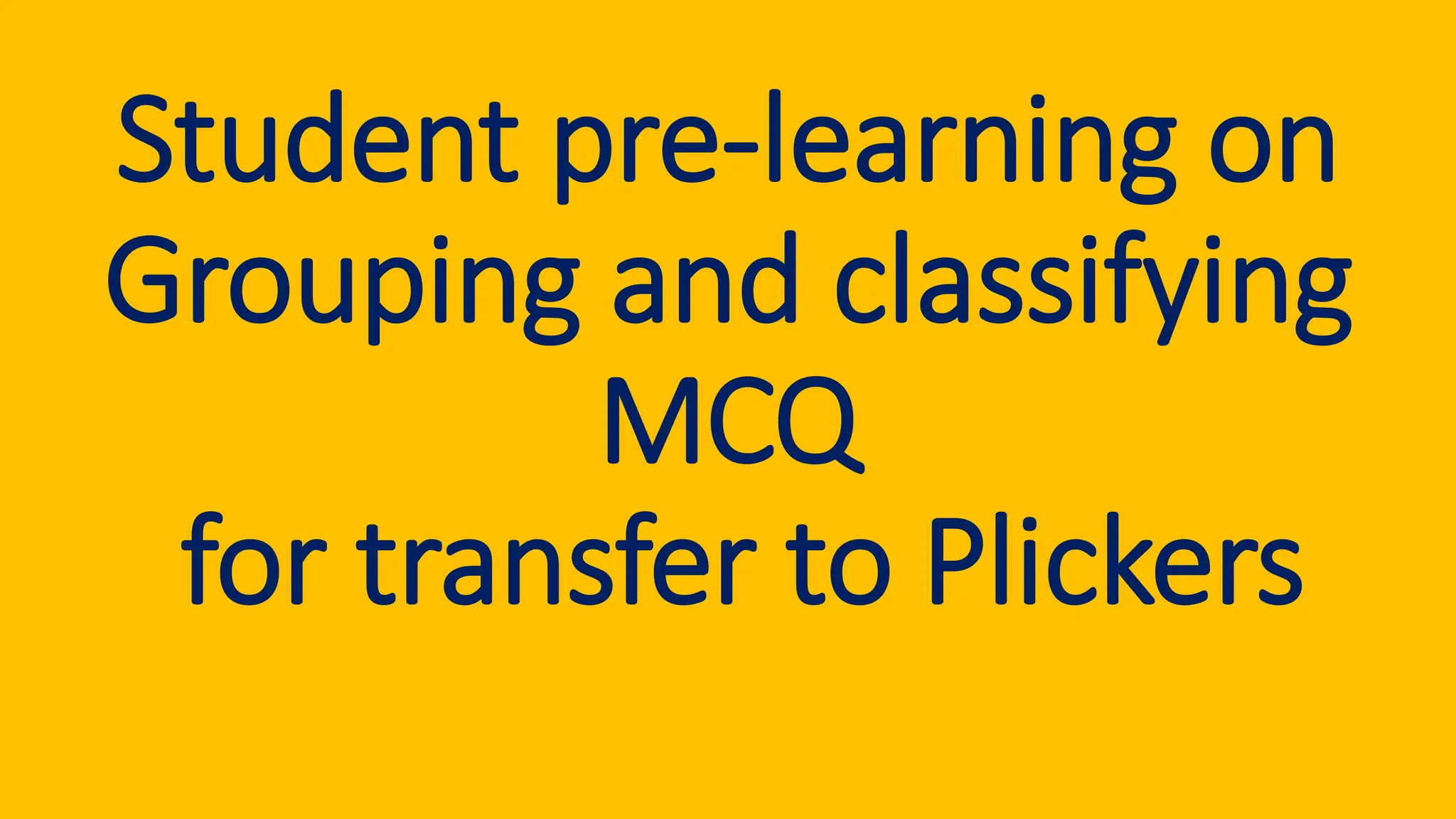Student MCQ Grouping and classifying publish.pptx | Gardening | Home ...