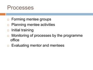 Student mentoring: A case study | PPTX