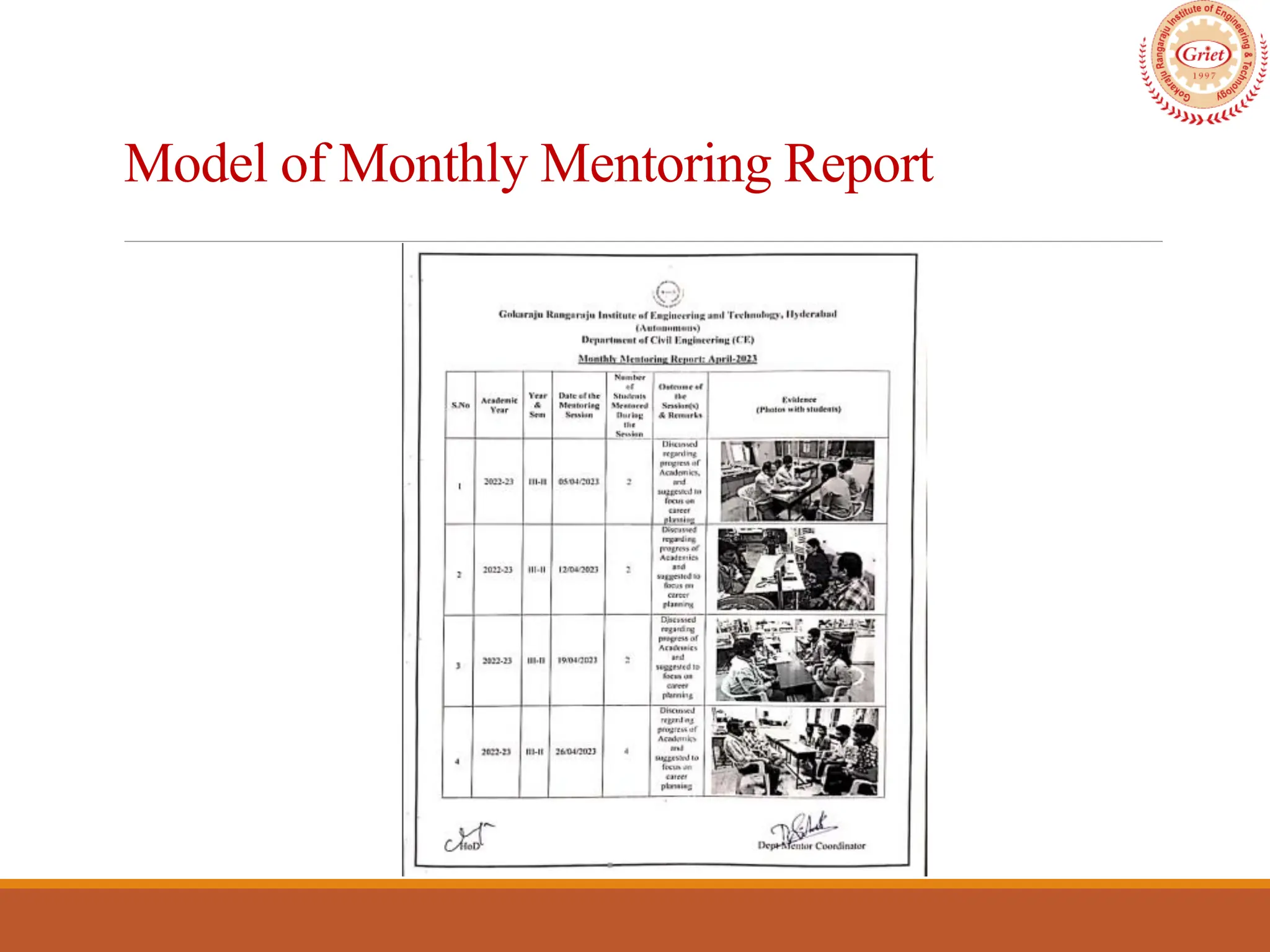 Student Mentoring PPT by Dr.Jaganpdfpdfpdf | PDF