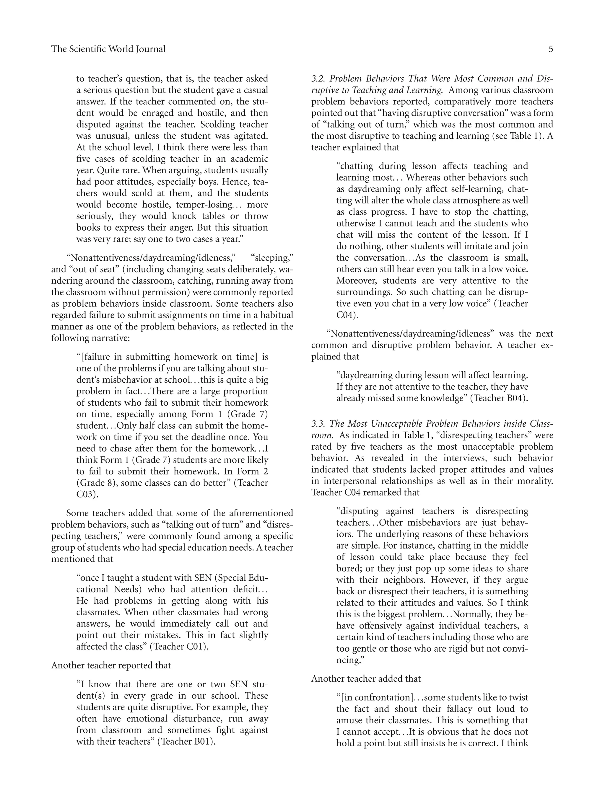 Student misbehave | PDF