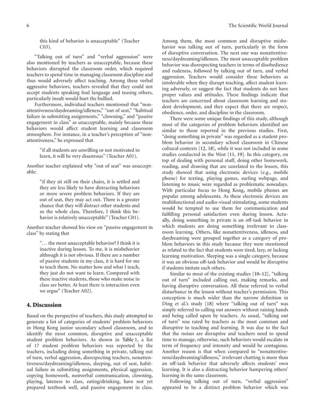 Student misbehave | PDF