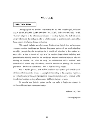Student modul oncology i | PDF | Cancer | Diseases and Conditions