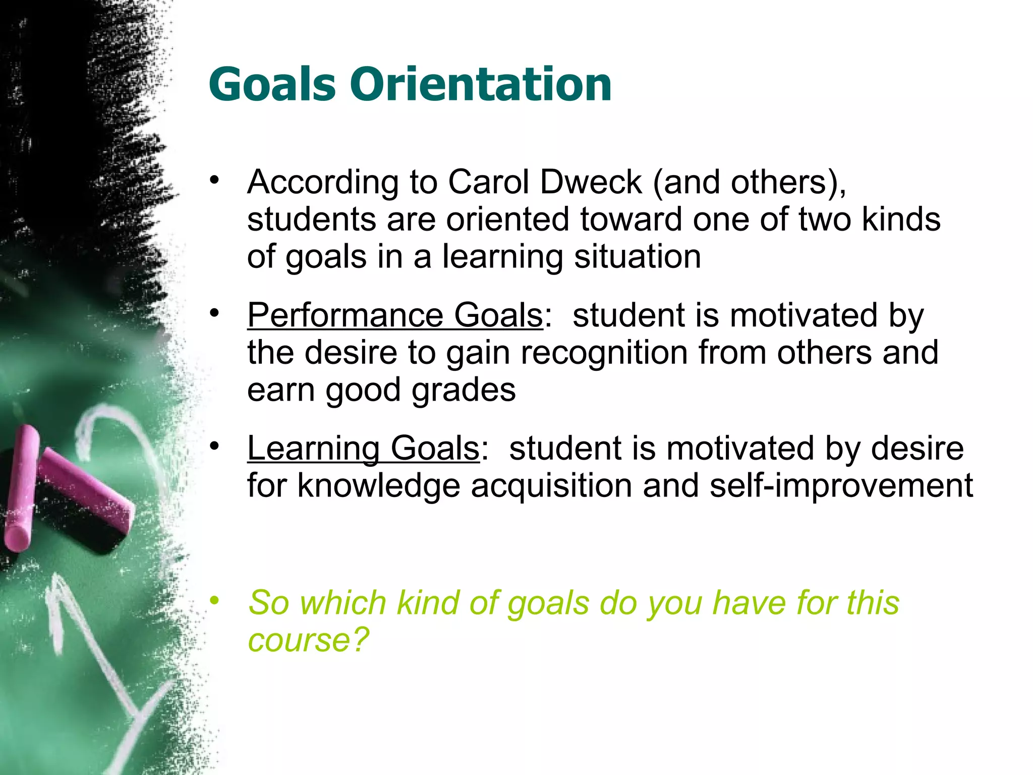 Student motivation | PPT