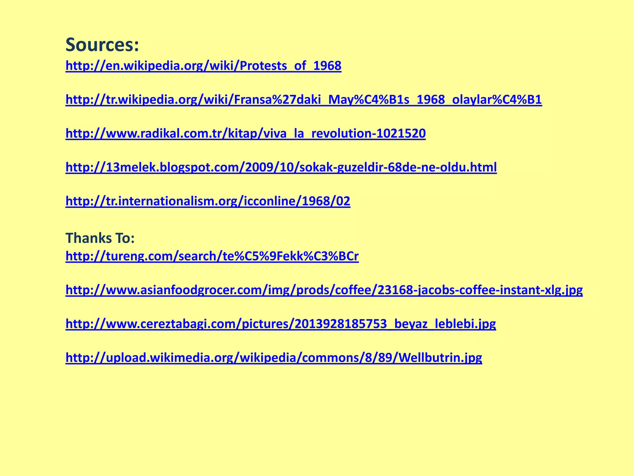 Student movements | PPTX