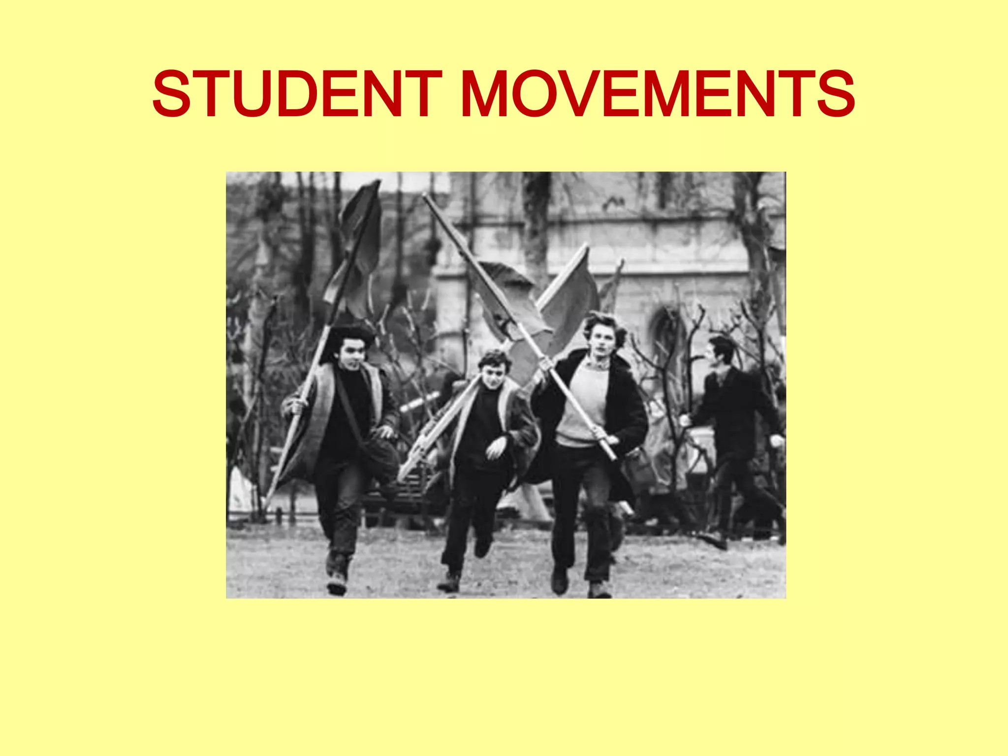 Student movements | PPT