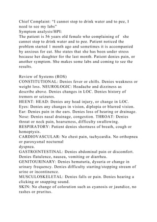 (Student Name)Miami Regional UniversityDate of EncounterP.docx