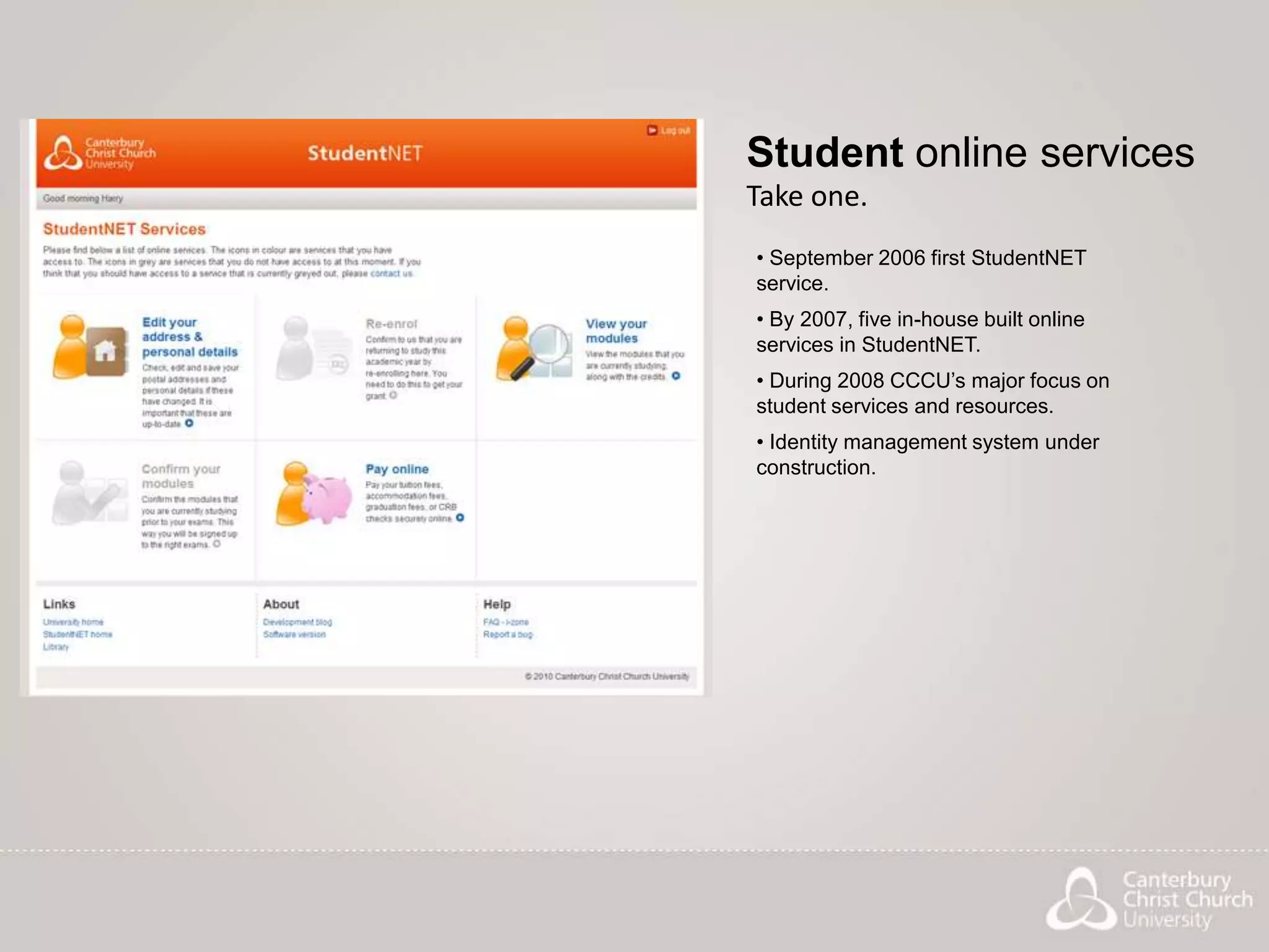 StudentNET UCISA Presentation | PPTX | Computing | Technology & Computing