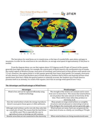 Notes alternative energy sources | DOC